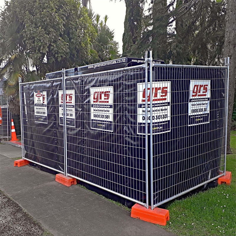 Temporary Sound Fence