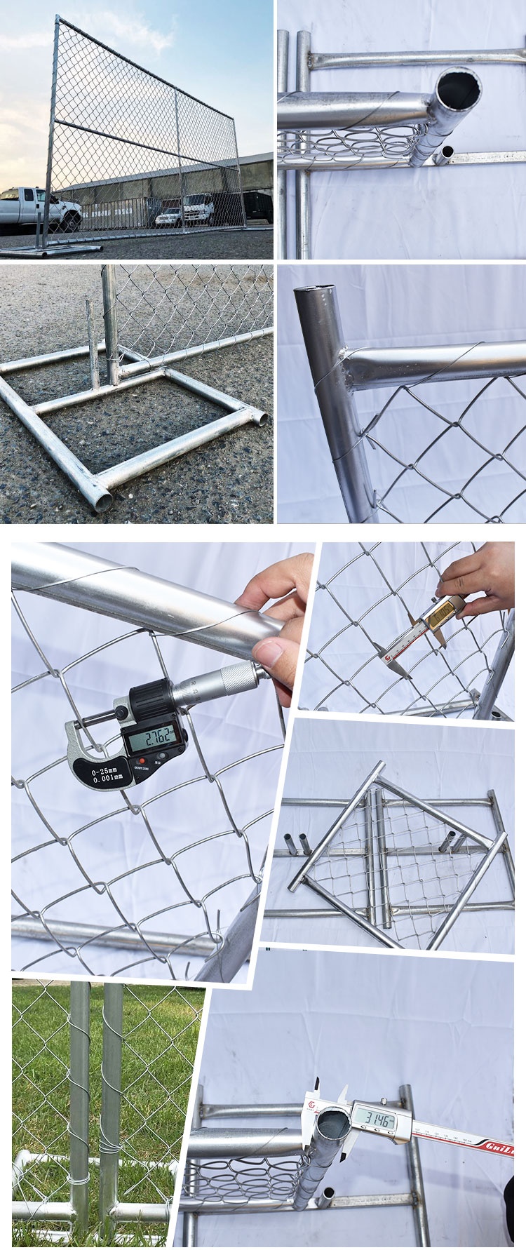 Chain Link Temporary Fencing